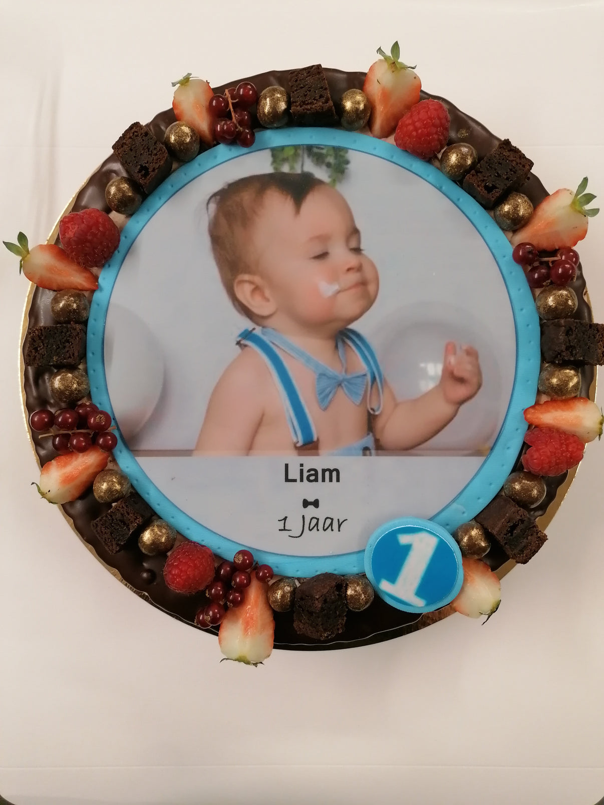 Foto voor op fototaart – Let's bake by Anouk